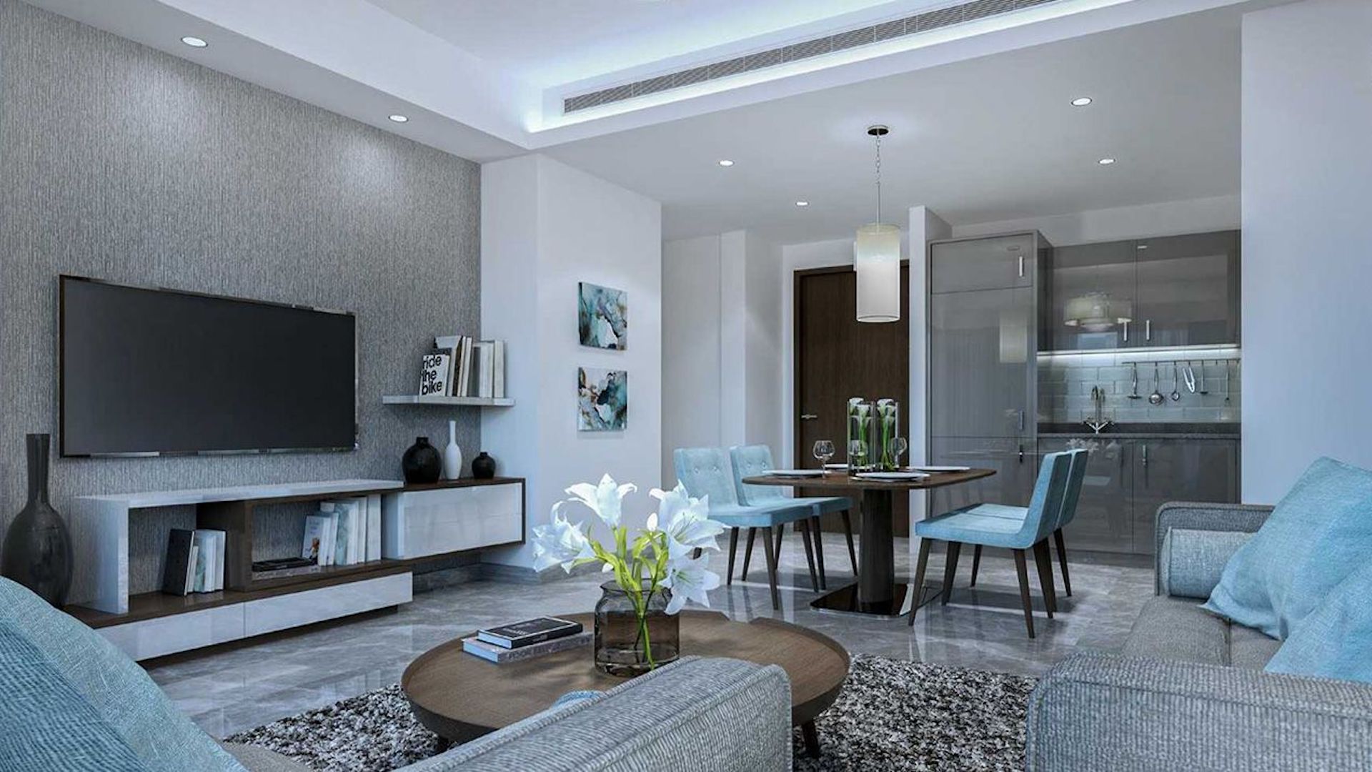 The Crest is a project of three residential towers in Sobha Hartland area.